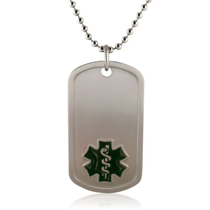 Custom Medical Dog Tags: Military Style Medical Alert ID Tags