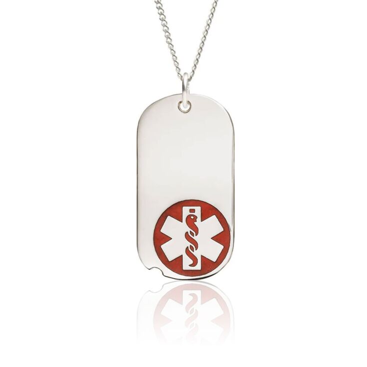 Custom Medical Dog Tags: Military Style Medical Alert ID Tags