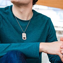 Custom Medical Dog Tags: Military Style Medical Alert ID Tags